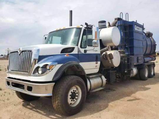Used 2009 Guzzler Guzzcavator Vacuum Excavator (International 7600 SBA ...